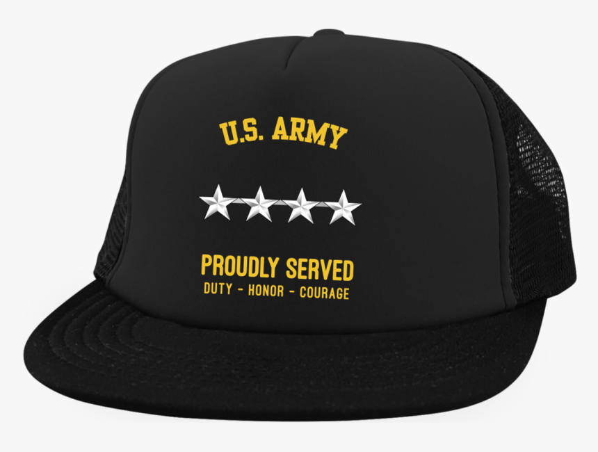 S Army 0-10 Gen General 4 Star Officer Rank District - Baseball Cap, HD ...