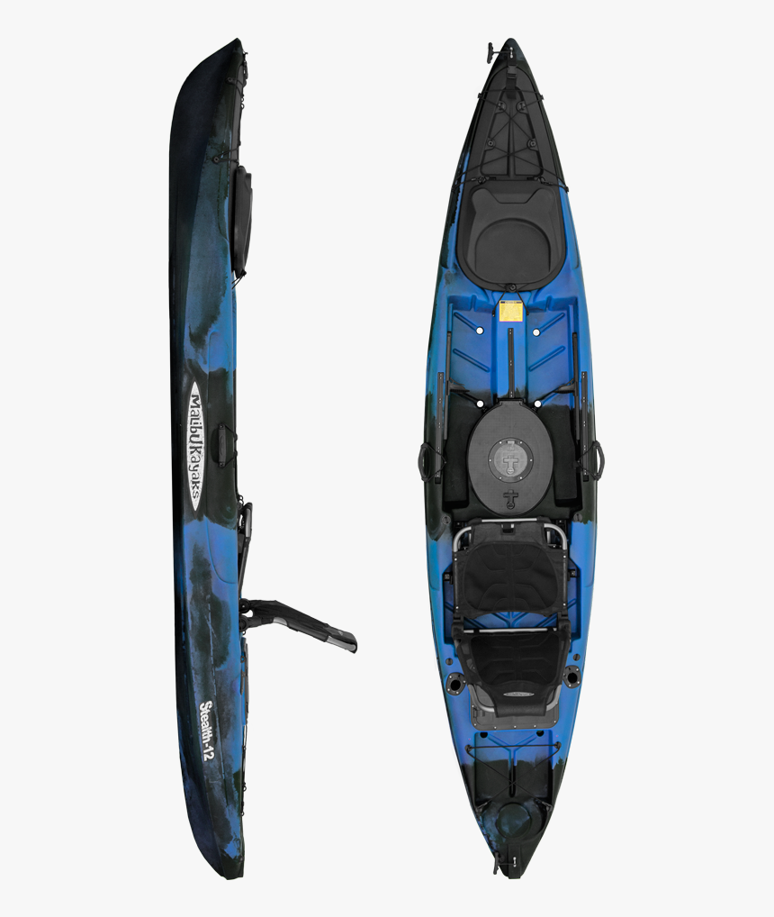 Stealth 12 Midnight Camo Sit On Top With X Seat Malibu - Sea Kayak, HD ...
