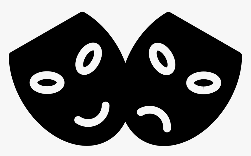 Happy And Sad Masks - Icon, HD Png Download , Transparent Png Image ...