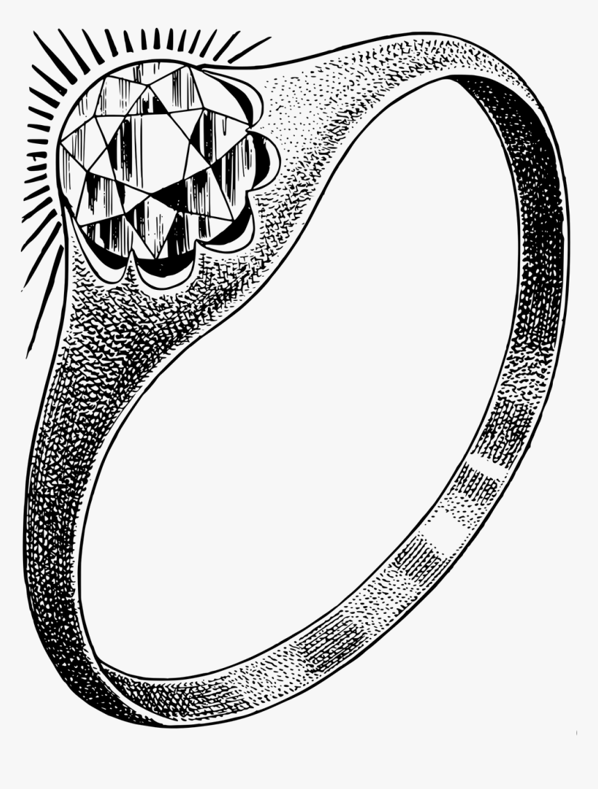 Ring Clipart Black And White, HD Png Download , Transparent Png Image ...