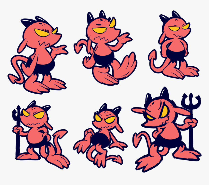 Derpy Demon - Cartoon, HD Png Download , Transparent Png Image - PNGitem