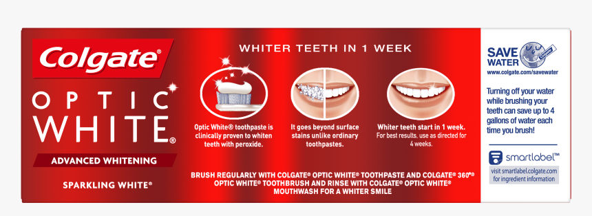 Toothpaste Save Water, HD Png Download , Transparent Png Image - PNGitem