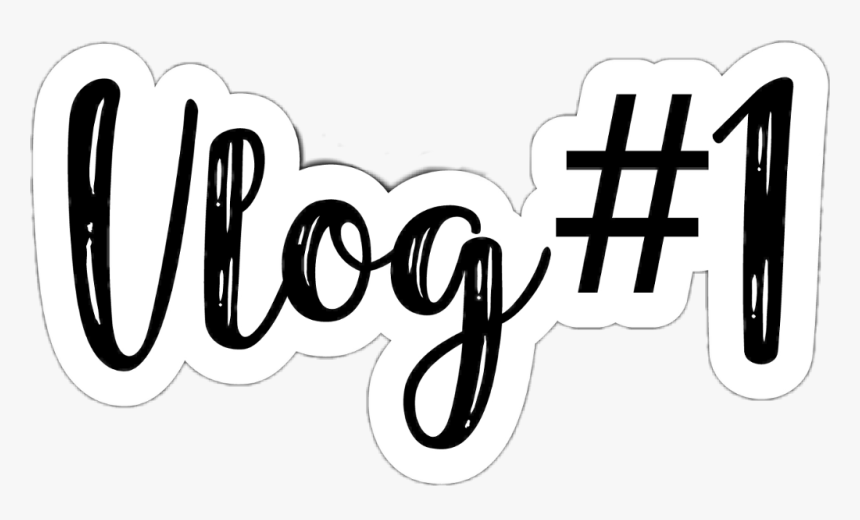 #vlog - Calligraphy, HD Png Download , Transparent Png Image - PNGitem