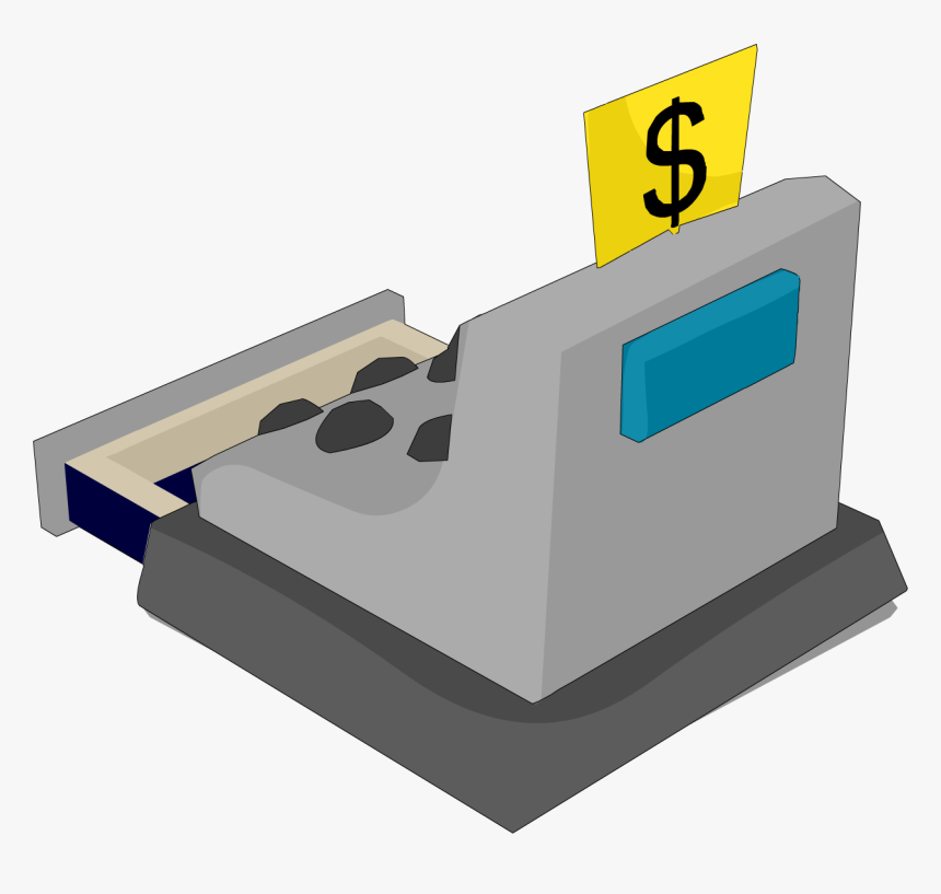 Transparent Cash Register Png - Cash Register Clipart Png, Png Download ...