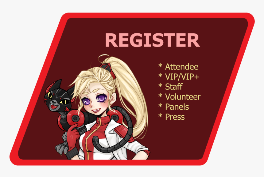 Registration - Anime Milwaukee 2019, HD Png Download , Transparent Png ...