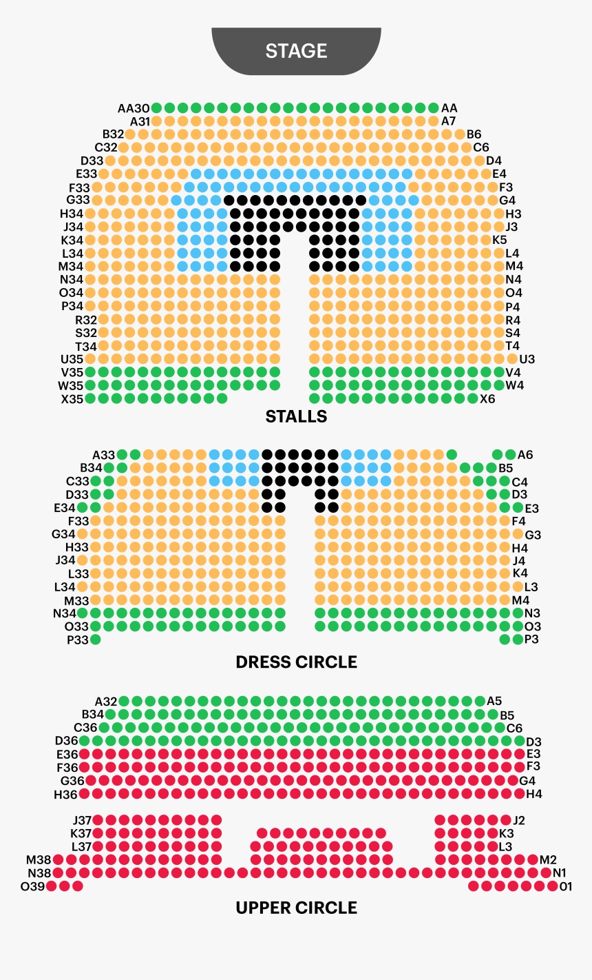 Adelphi Theatre Seating Plan - Stalls H3 Theatre Royal Haymarket, HD ...