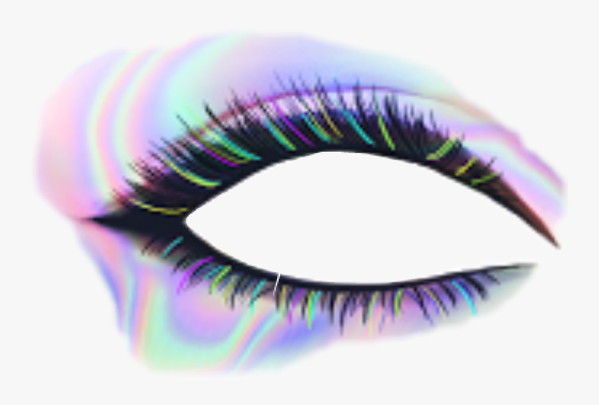 Eyeremix Holographic Sticker By - Eye Liner Transparent Background, HD ...