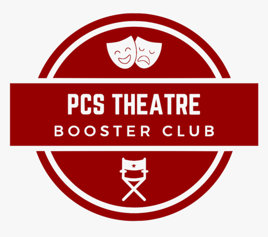 Pcs Theatre Booster Club Logo-red - Emblem, HD Png Download , Transparent Png Image - PNGitem