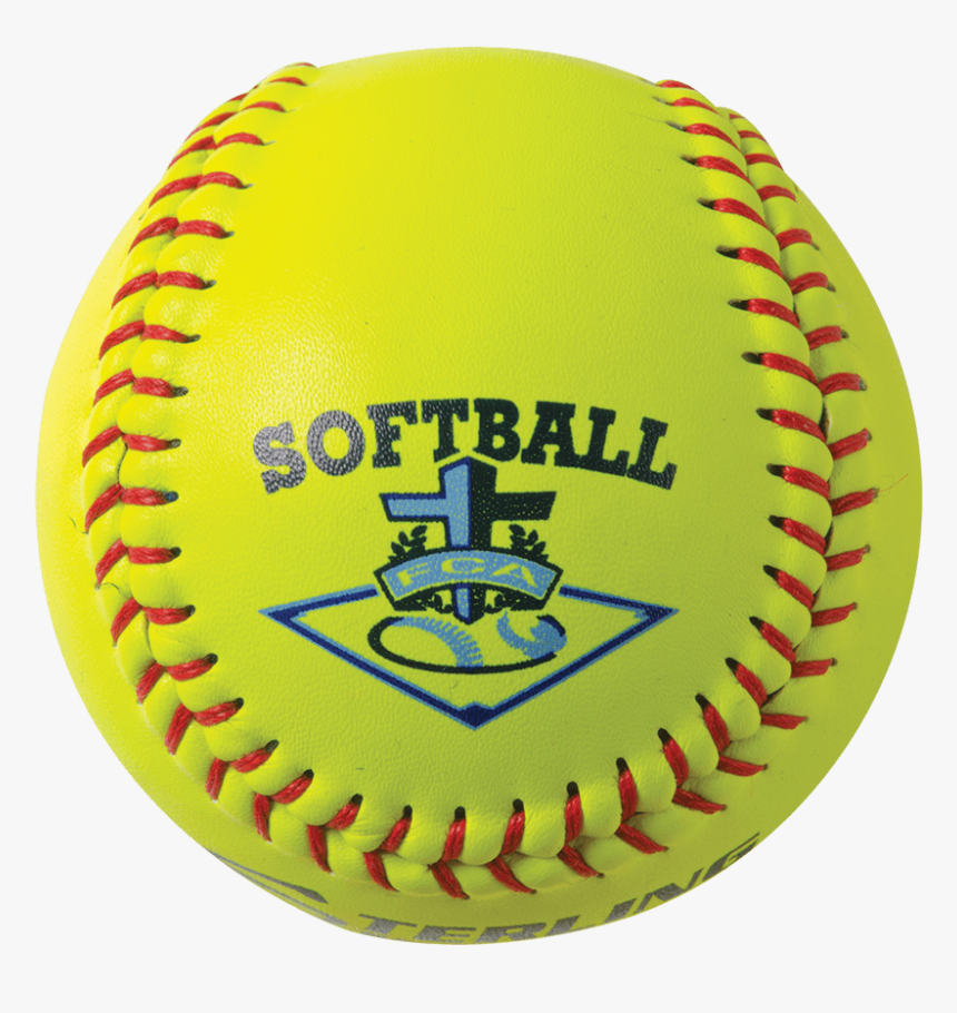 Speed Print Club Fastpitch Game Leather Softball - Transparent Background Softball Png, Png ...