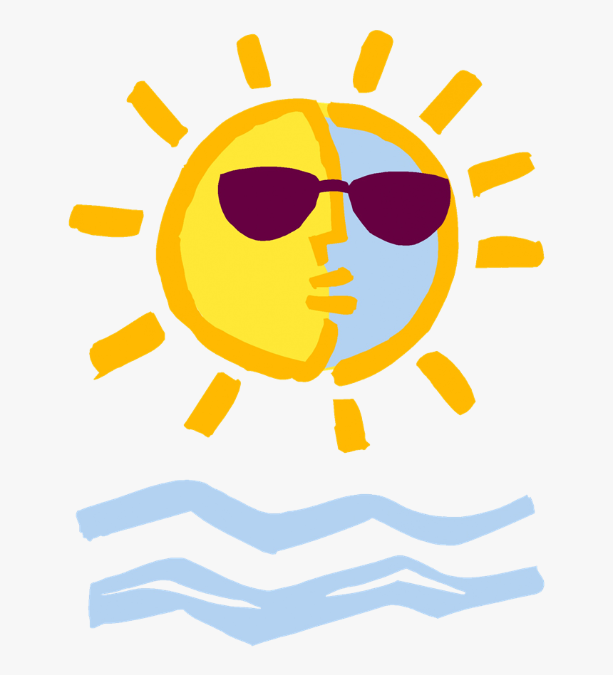 Summer Sun Clip Art - Summer Sun Vector Png, Transparent Png ...