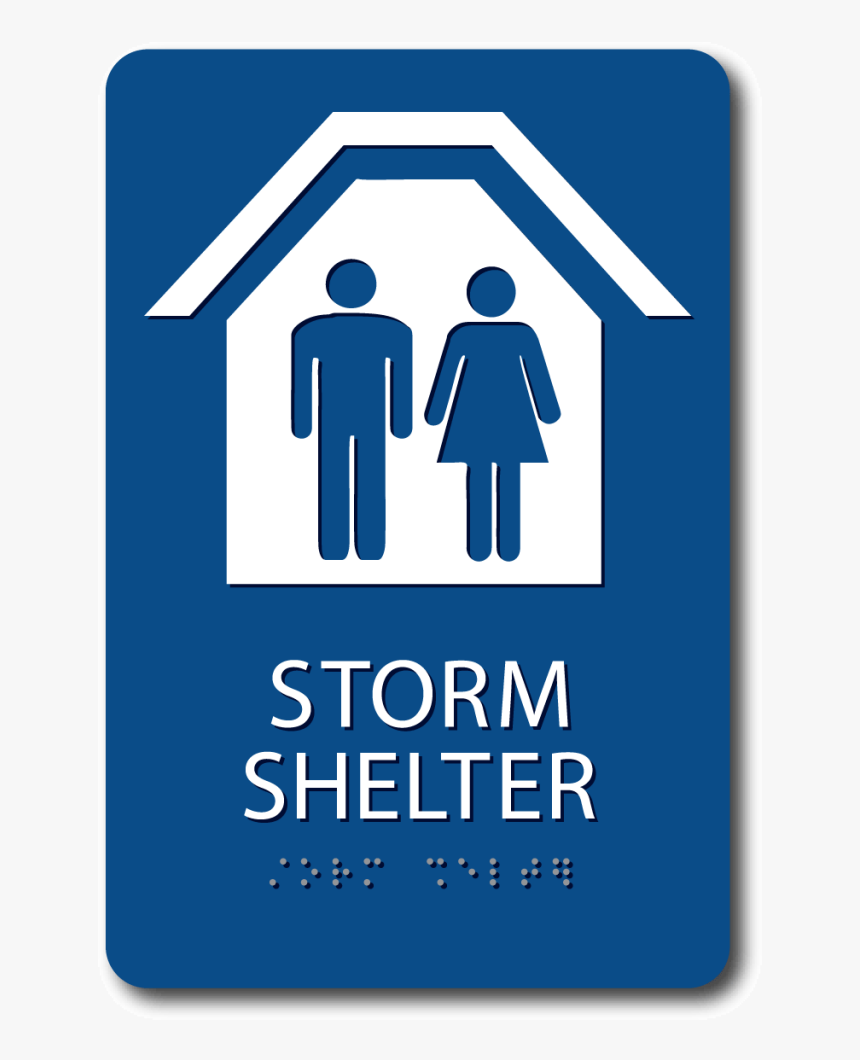 Storm Shelter Sign, HD Png Download , Transparent Png Image - PNGitem