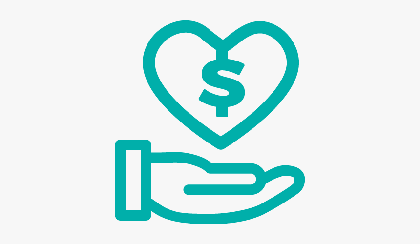 Donations Logo, HD Png Download , Transparent Png Image - PNGitem
