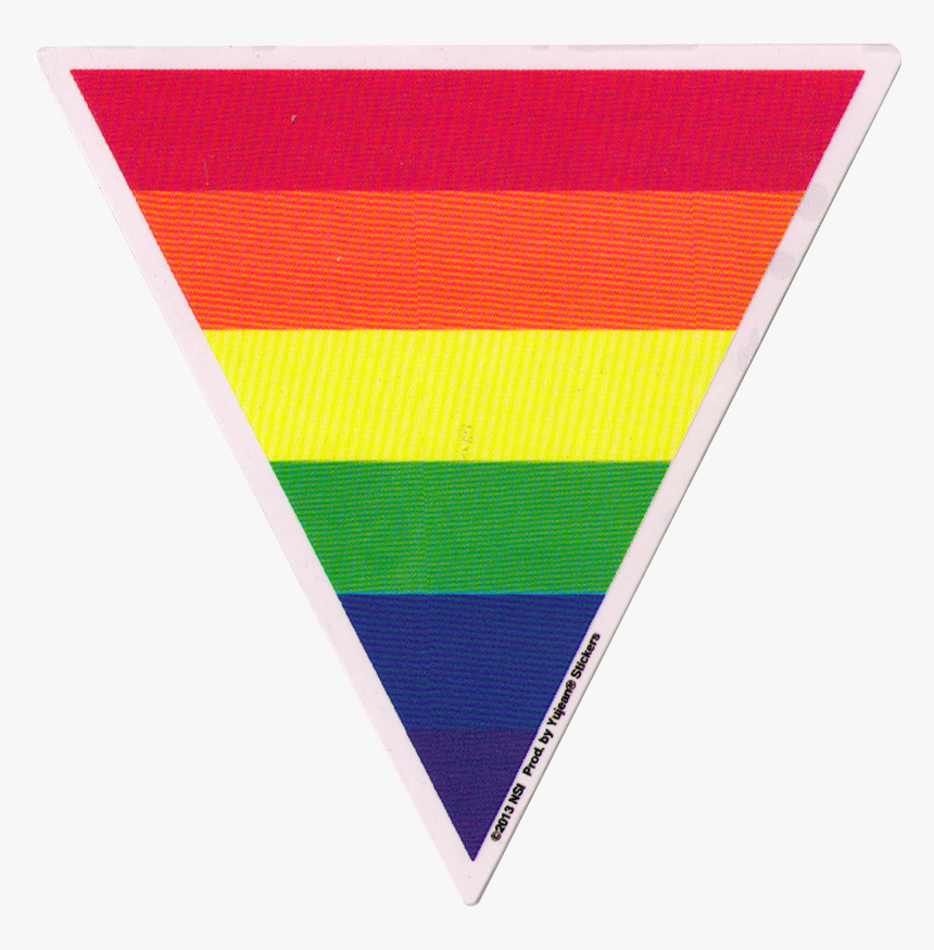 Window Sticker - Lgbtq Safe Space Triangle, HD Png Download ...