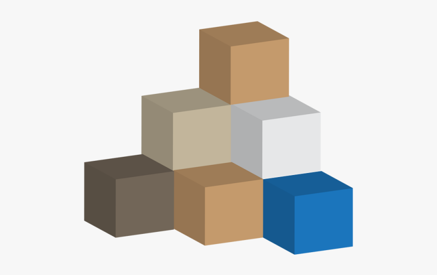 Clip Art 3d Cubes - Box, HD Png Download , Transparent Png Image - PNGitem