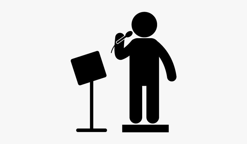 Pictogram Free Material - Karaoke Sing Clipart, HD Png Download ...