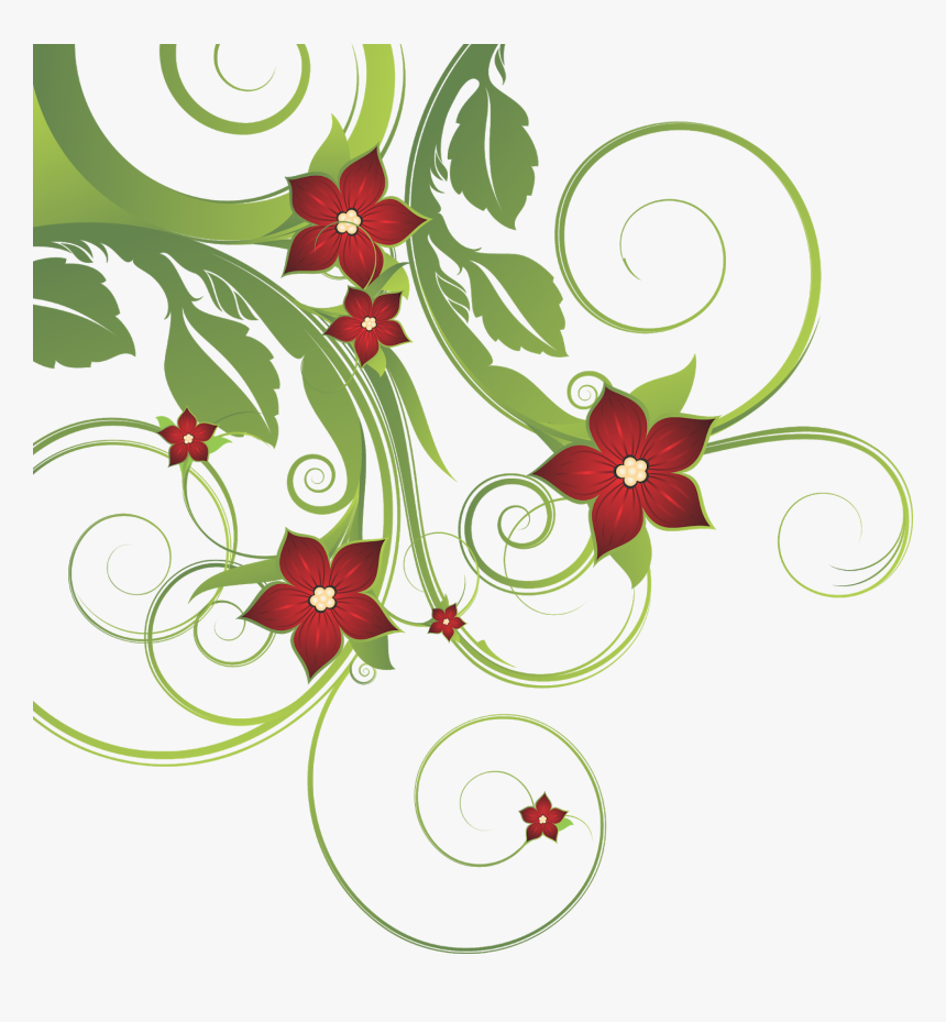 Floral Vector Png, Floral Vector, Floral Png, Flower - Free Flower ...