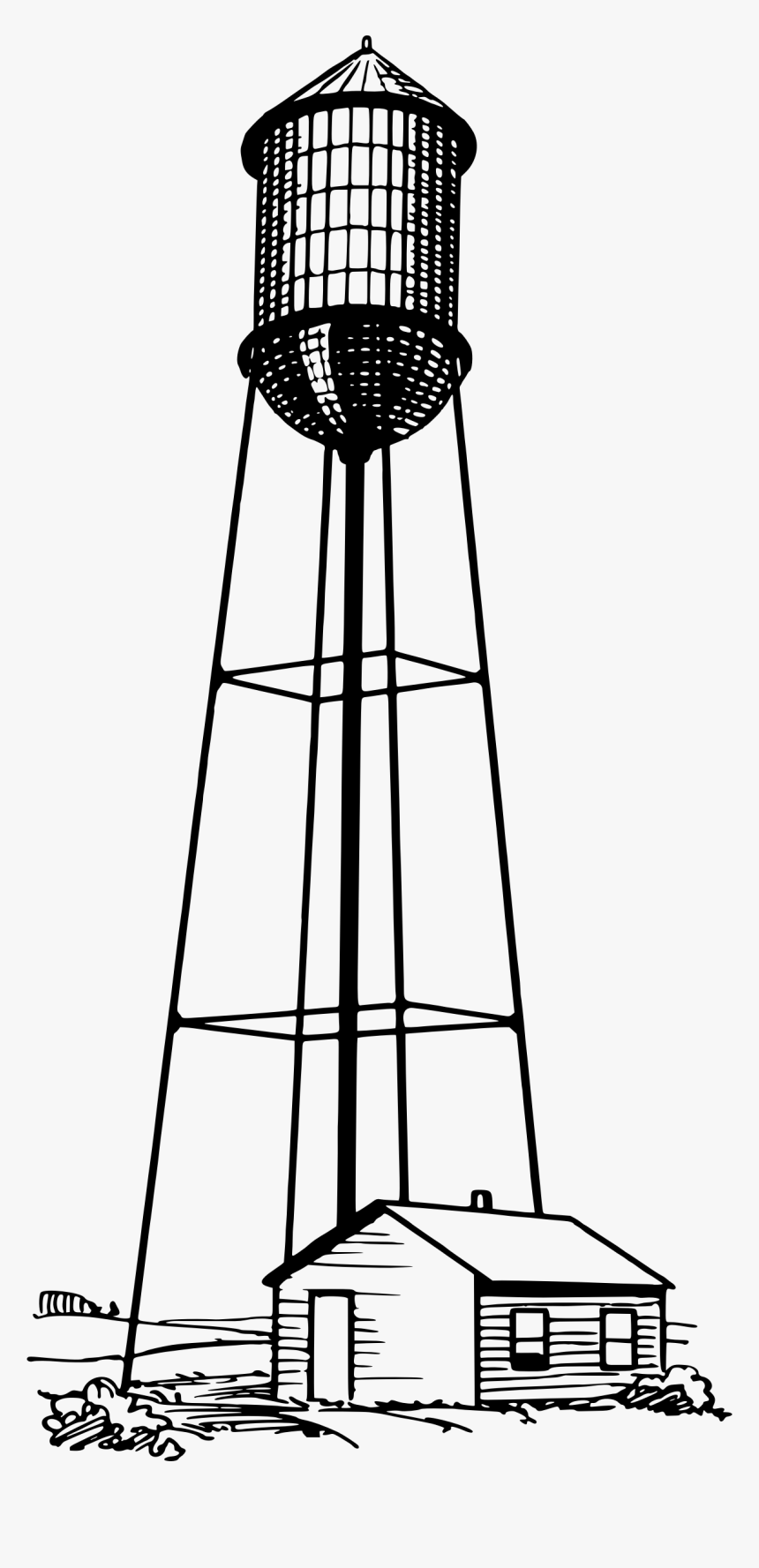 Water Tower - Free Water Tower Clipart, HD Png Download , Transparent ...