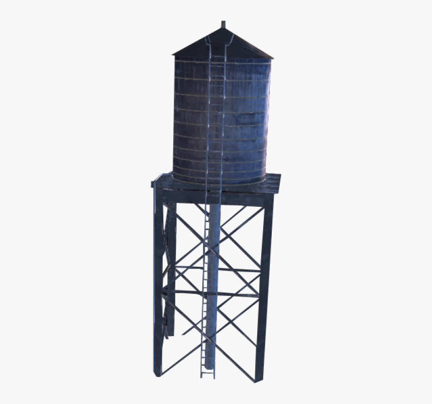 Water Tower Transparent, HD Png Download , Transparent Png Image - PNGitem