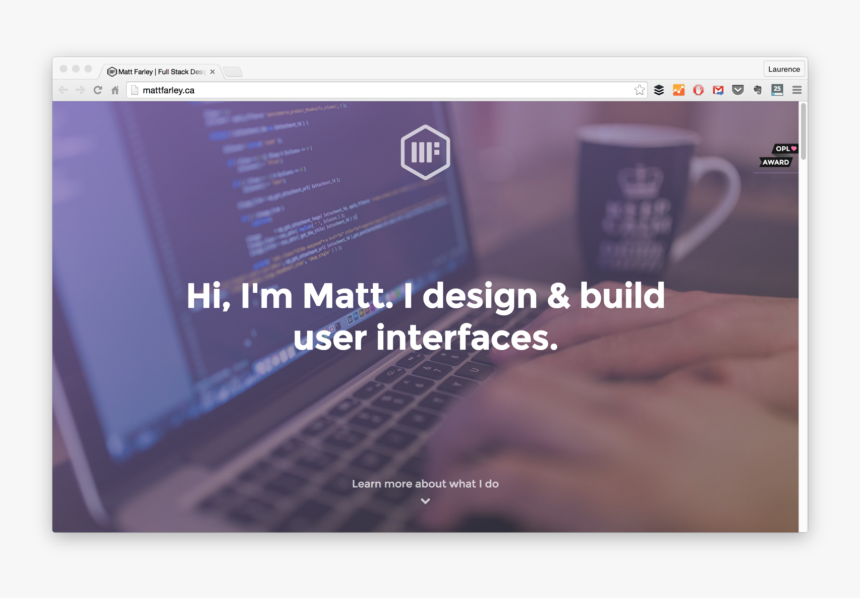 15 Web Developer Portfolios To Inspire You Onerror - Web Developer ...