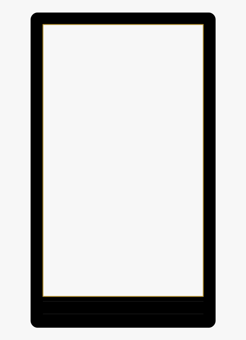 Black Funeral Photo Frame, HD Png Download , Transparent Png Image ...