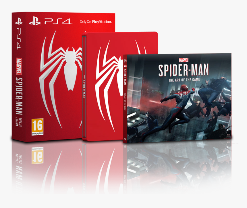 Spider Man Ps4 Special Edition , Png Download - Spiderman Collectors ...