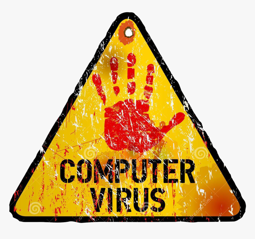 Computer Virus Alert Sign - Trojan Computer Virus, HD Png Download ...
