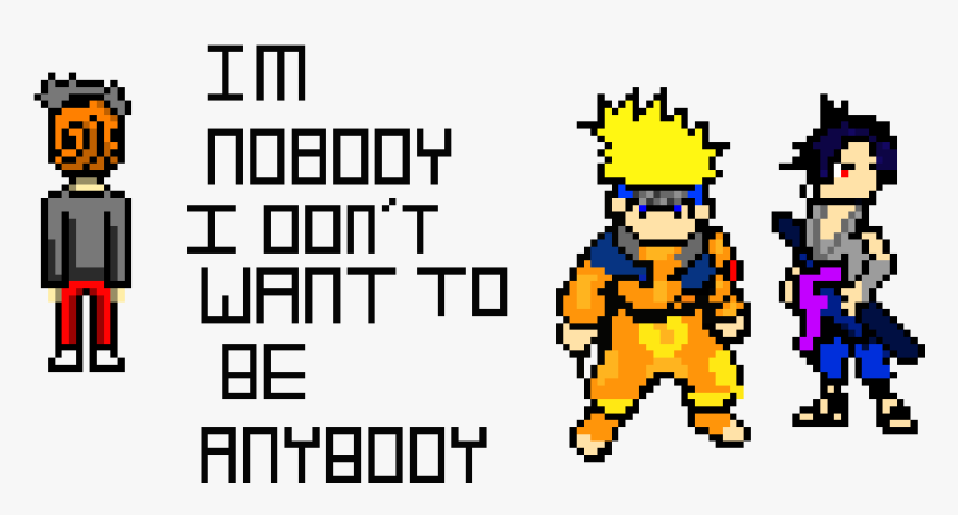 Pixel Naruto, HD Png Download , Transparent Png Image - PNGitem