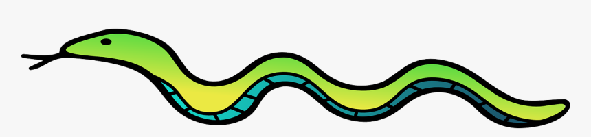 Snake In A Straight Line, HD Png Download , Transparent Png Image - PNGitem