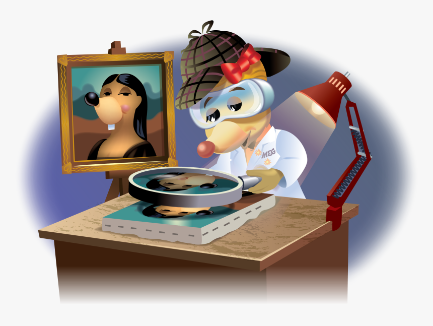 Transparent Mole Png - Mona Lisa As A Mole, Png Download , Transparent ...