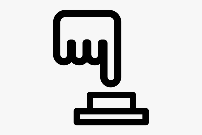 Easy Button - Black And White Easy Button, HD Png Download ...