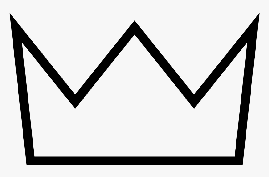 Simple Blank Crown - Simple Crown Clipart, HD Png Download ...
