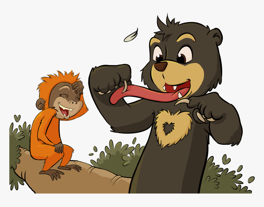 Cartoon Sun Bear , Transparent Cartoons - Cartoon Sunbear, HD Png ...