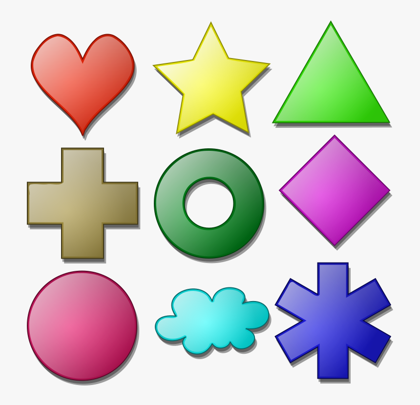 Shapes - Shapes Clip Art, HD Png Download , Transparent Png Image - PNGitem