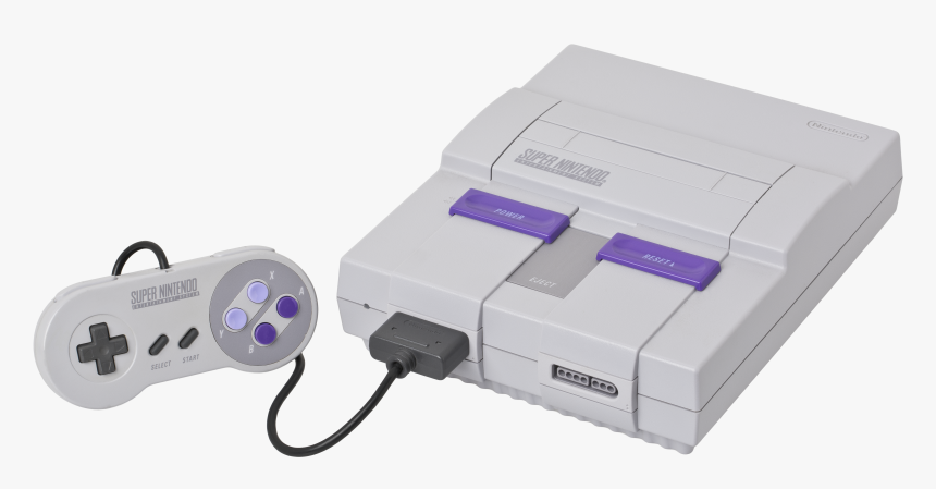 Snes Mod1 Console Set - Super Nintendo Png, Transparent Png ...