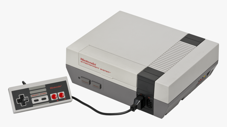 Nes Console Set - Nintendo Entertainment System, HD Png Download ...
