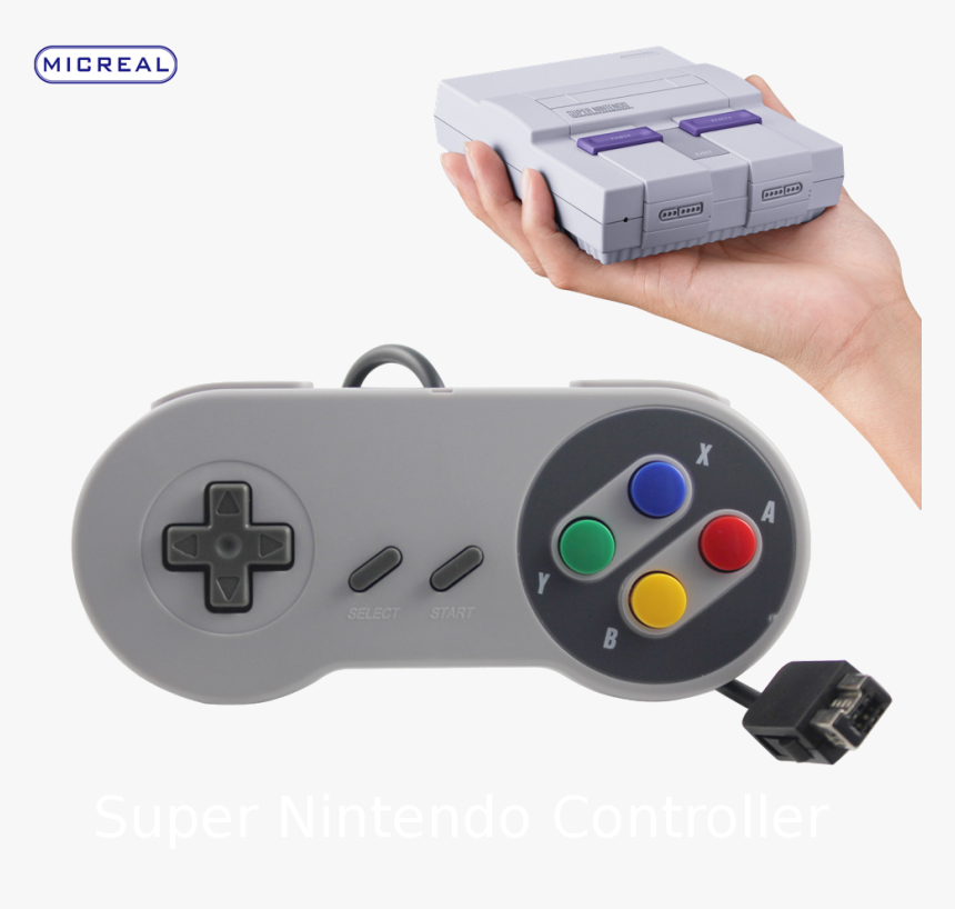 Transparent Nintendo Controller Png - Consola Nintendo Classic Mini ...