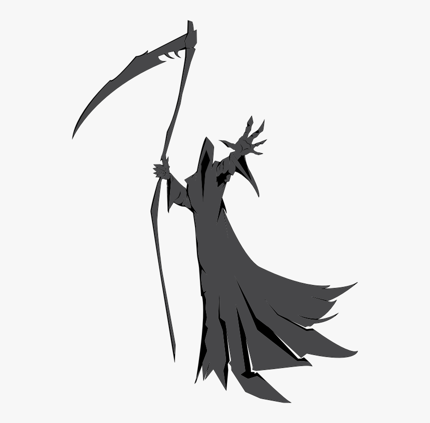 Grim Reaper Scythe Drawing