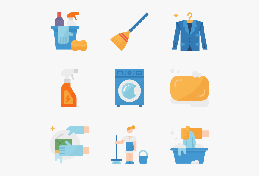 Cleaning And Housework - Housework Png, Transparent Png , Transparent ...