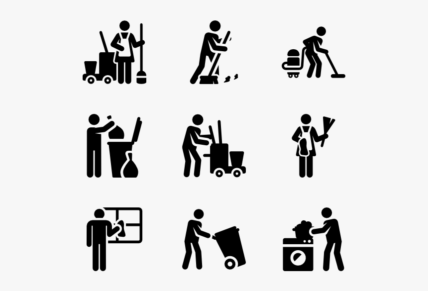 Cleaning Services - Cleaning Icons Png, Transparent Png , Transparent ...