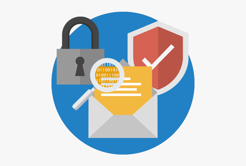 Webservio Email Security Icon - Email Security Png, Transparent Png ...
