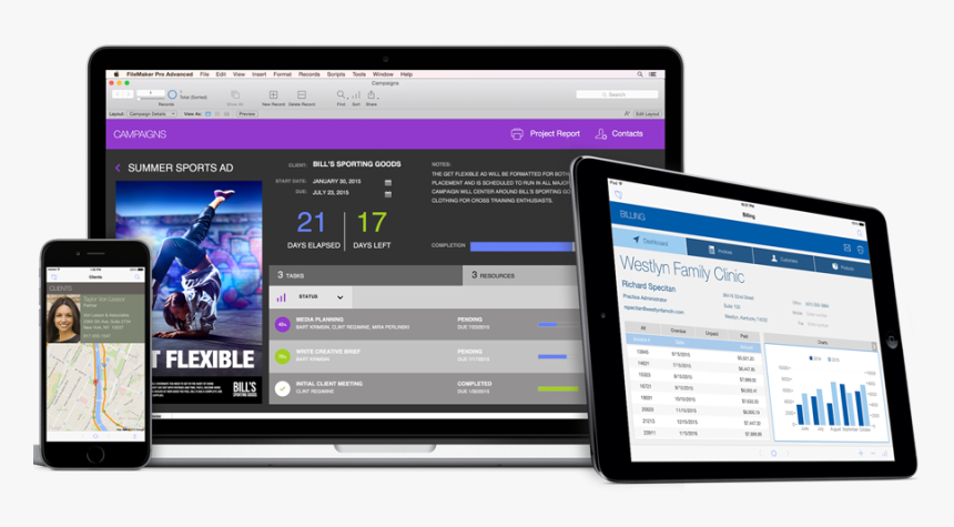 Feature Graphic Overview - Filemaker For Mac, HD Png Download ...