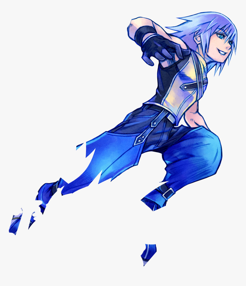 Kingdom Hearts Riku Artwork, HD Png Download , Transparent Png Image ...