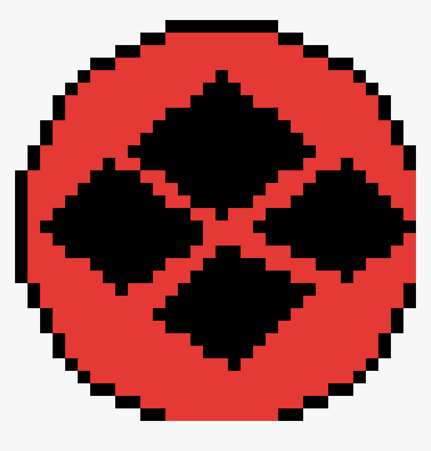 Deadpool Logo Pixel Art, HD Png Download , Transparent Png Image - PNGitem