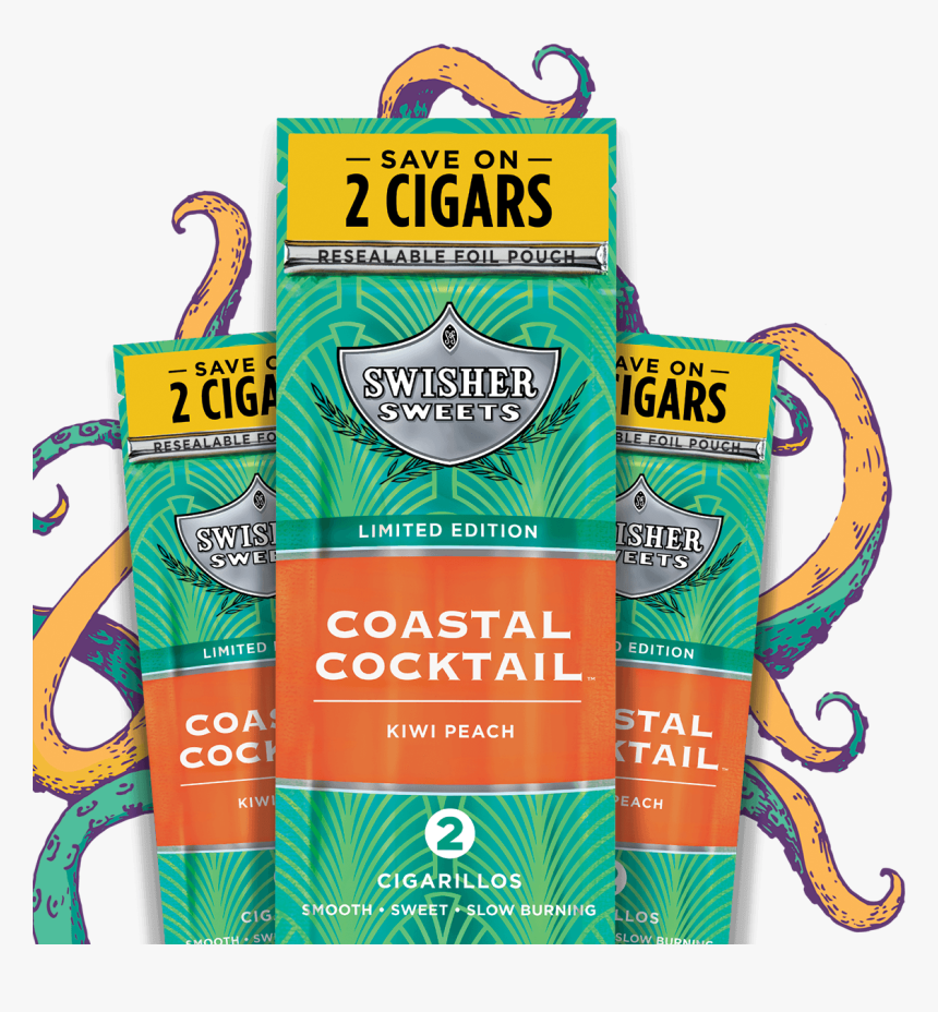 Coastal Cocktail Swisher Sweets, HD Png Download , Transparent Png ...