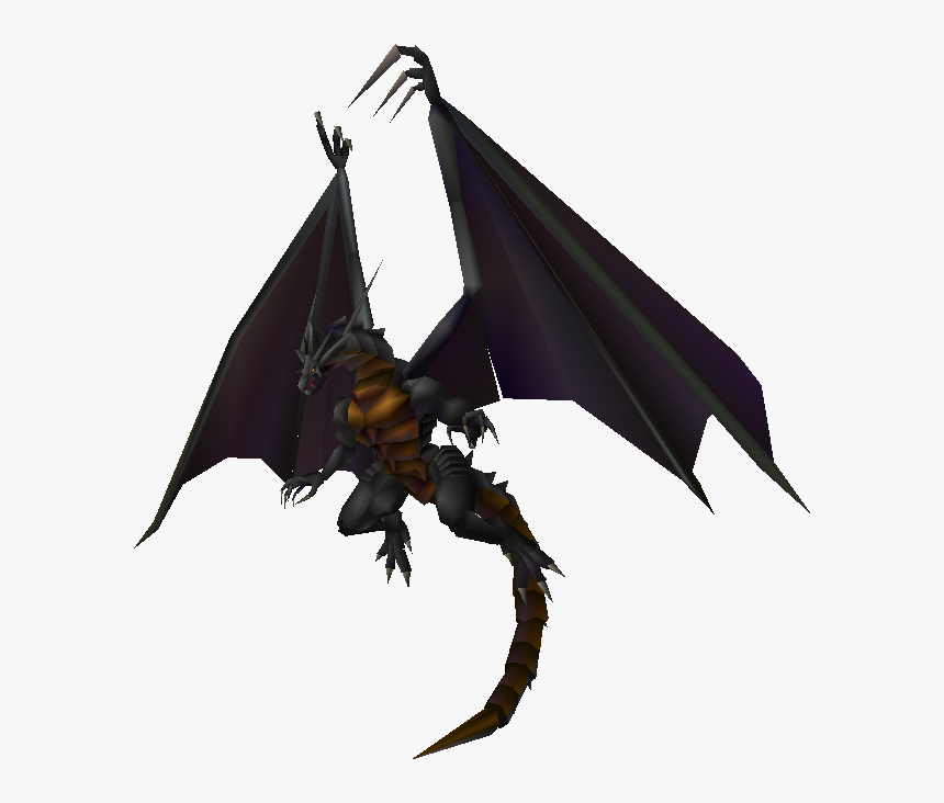 Ff7 Summon Bahamut, HD Png Download , Transparent Png Image - PNGitem