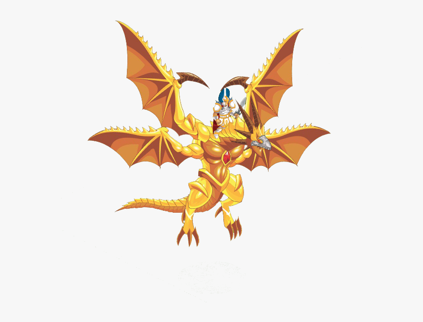 Golden Extreme Dragon Rider - Golden Extreme Dragon, HD Png Download ...