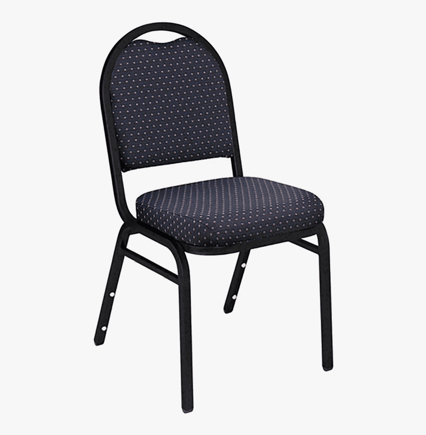 Stacking Chairs - Navy - Black Padded Conference Chairs, HD Png ...