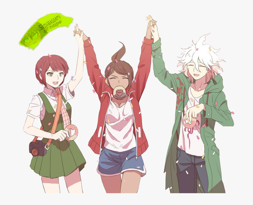 Hinata Transparent Dangan Ronpa - Aoi Asahina And Mahiru Koizumi, HD ...