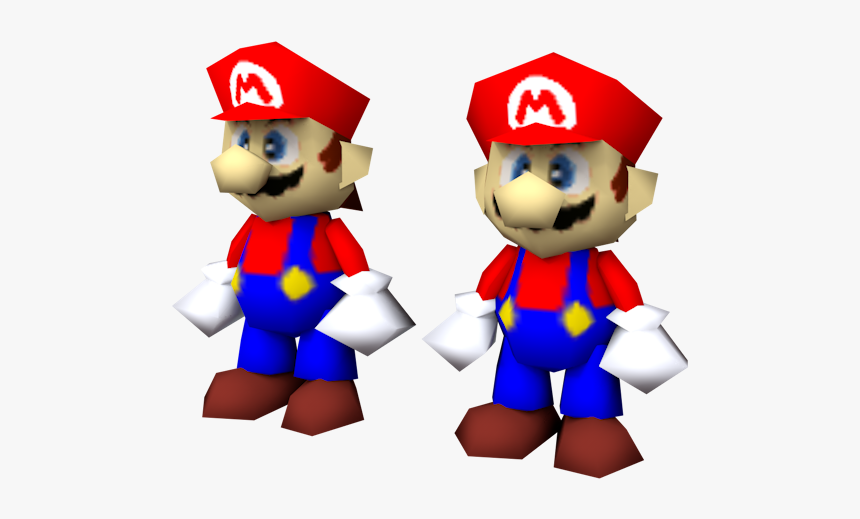 Download Zip Archive - Super Smash Bros 64 Mario Model, HD Png Download ...