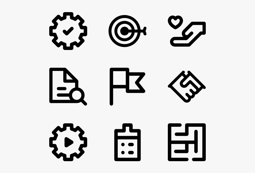 Work Productivity Icons - Work Line Icon, HD Png Download , Transparent ...